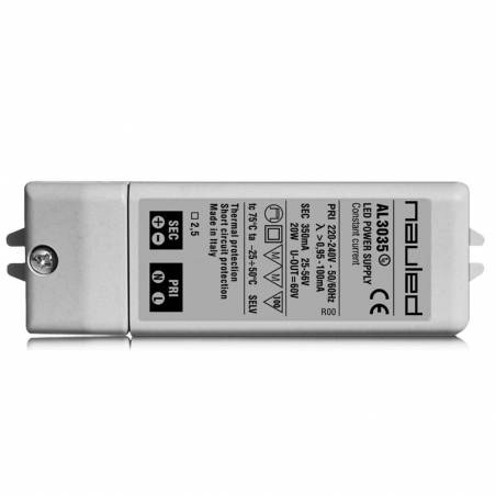 AL30 SERIES - LED power supply ON/OFF - CV 12/24/48 V - 24 o 29 W