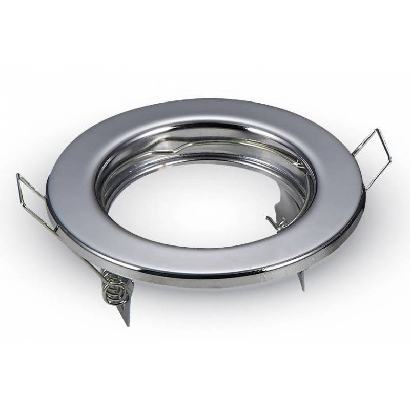 Round LED Spotlight Holder + LED Bulb NMR16 12-24V AC/DC + wiring