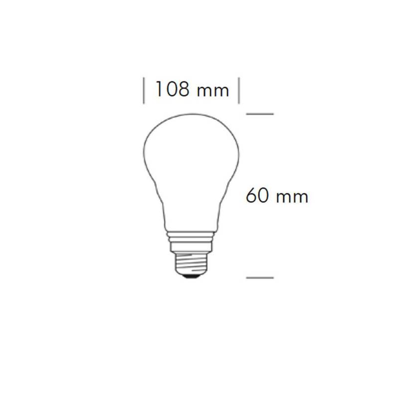LED bulb E27 socket - Energy class A | Nauled Srl